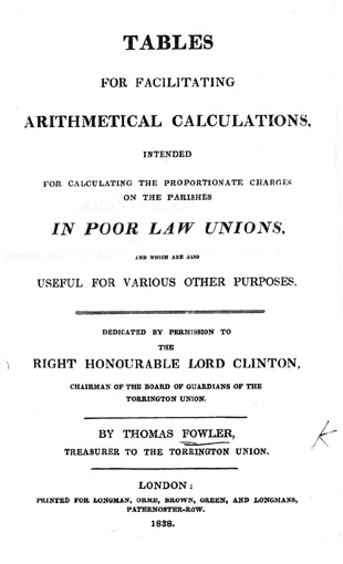 The ternary calculating machine of Thomas Fowler